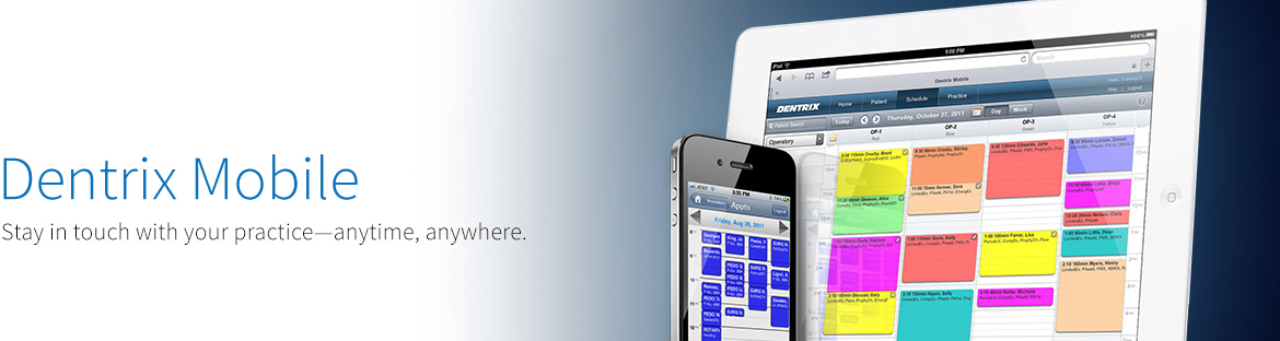 Mobile Dental Practice Management Software - Dentrix Mobile Dental Practice Management Software - Dentrix